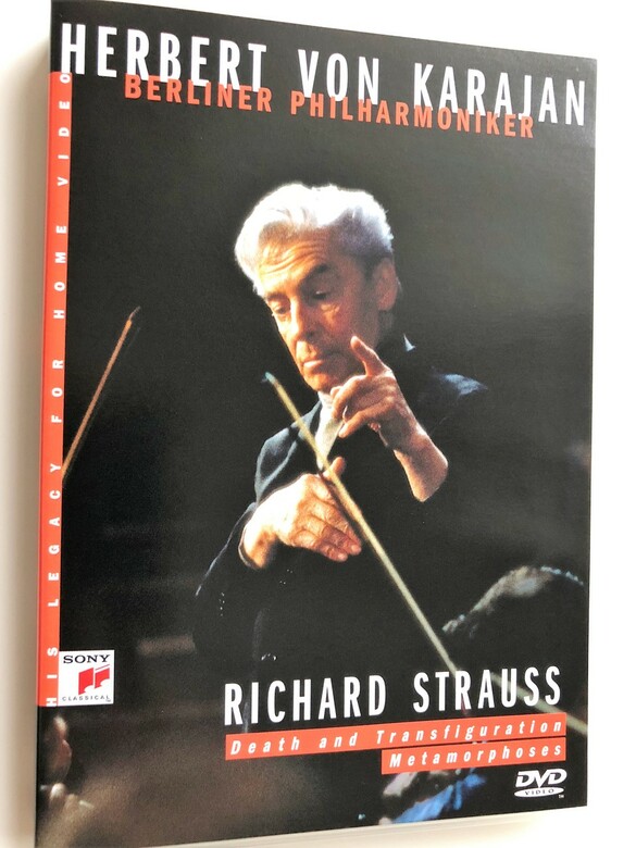 Klasszikus : KARAJAN, HERBERT VON, RICHARD STRAUSS DEATH AND TRANSFIGURATION, METAMORPHOSES (DVD ...